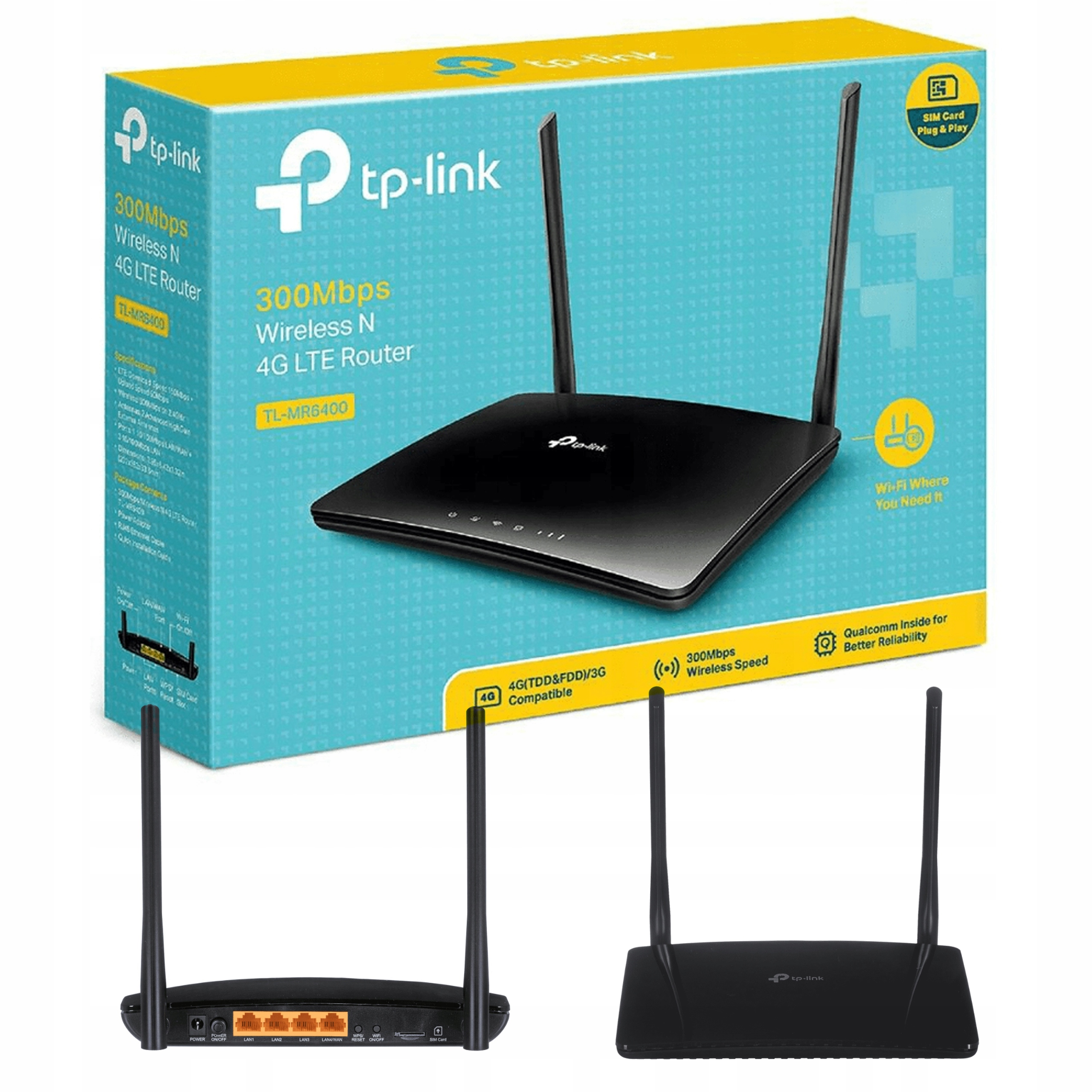 Router TP-Link TL-MR6400 802.11n (Wi-Fi 4) - Sklep, Opinie, Cena w Allegro