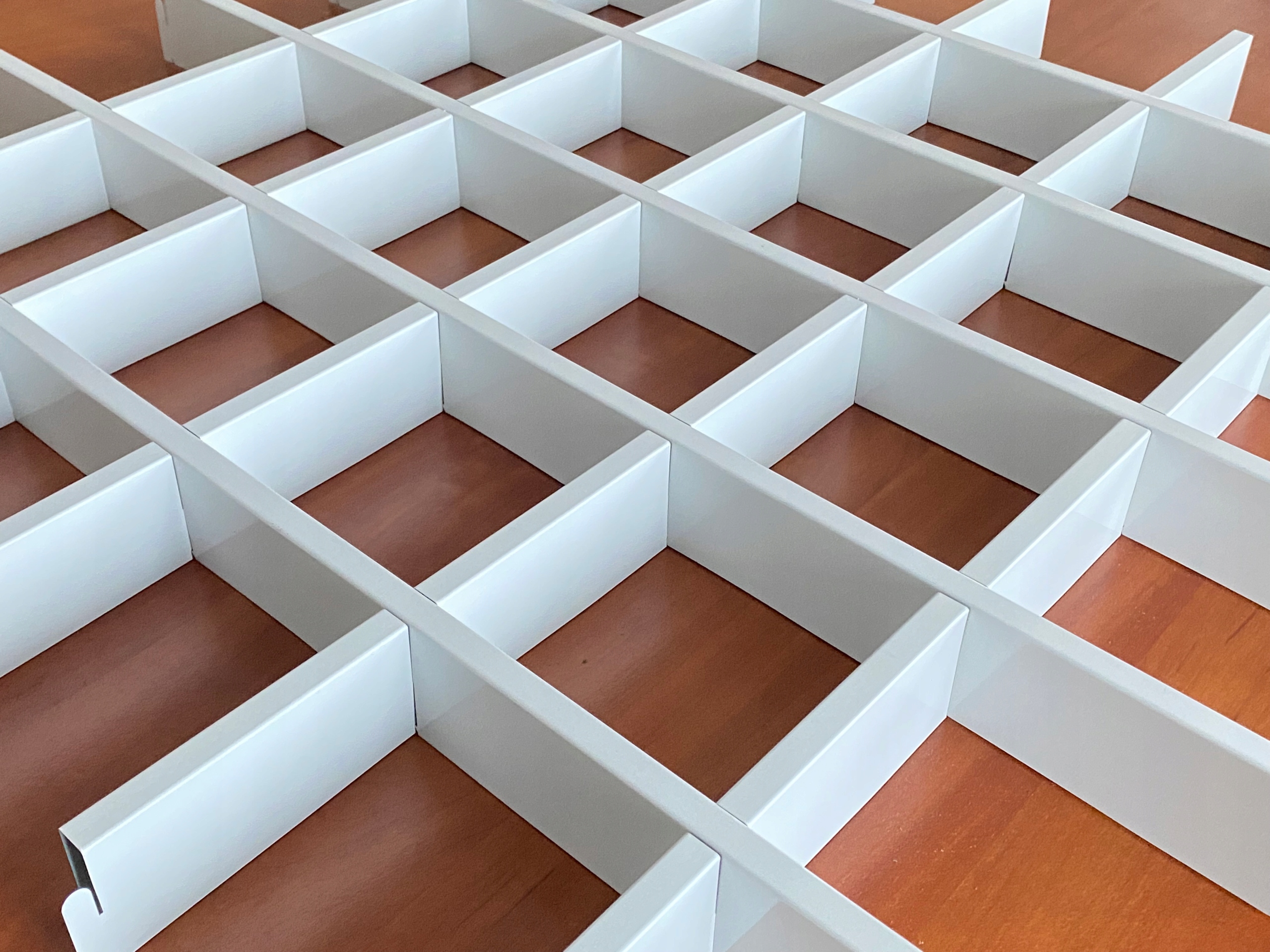 Sufit rastrowy 100x100 BIAŁY • Cena, Opinie • Sufity podwieszane ...