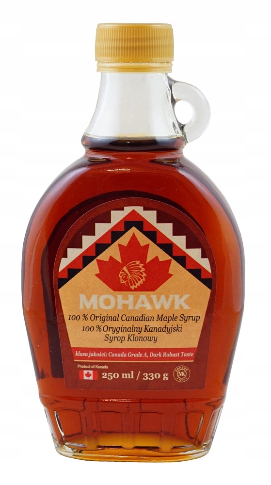 Syrop klonowy Grade A 250ml/330g Mohawk • Cena, Opinie - Allegro