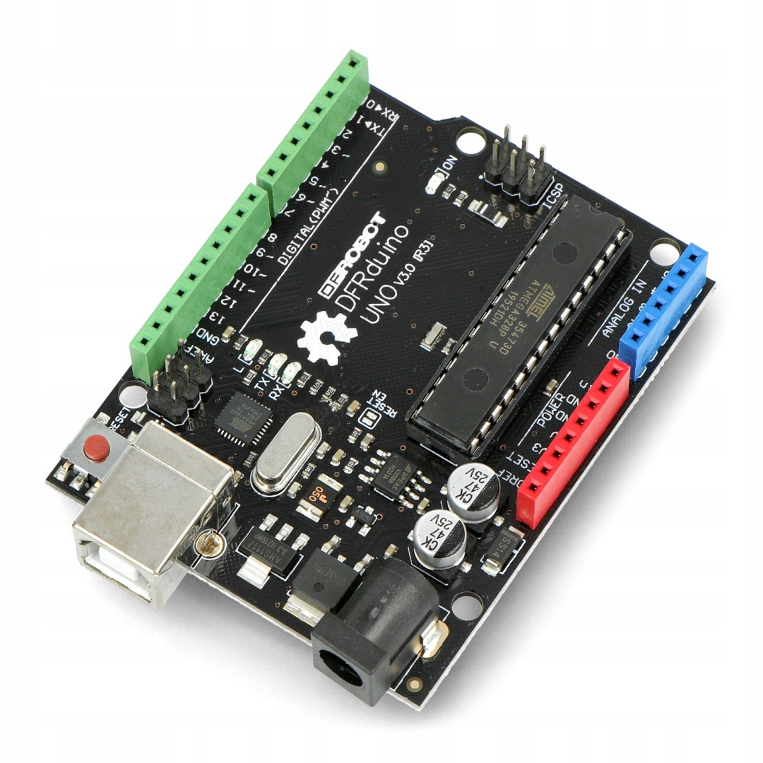 DFRduino Uno v3 - kompatybilny z Arduino - Sklep, Opinie, Cena w Allegro DFRduino Uno v3 - kompatybilny z Arduino - Sklep, Opinie, Cena w Allegro