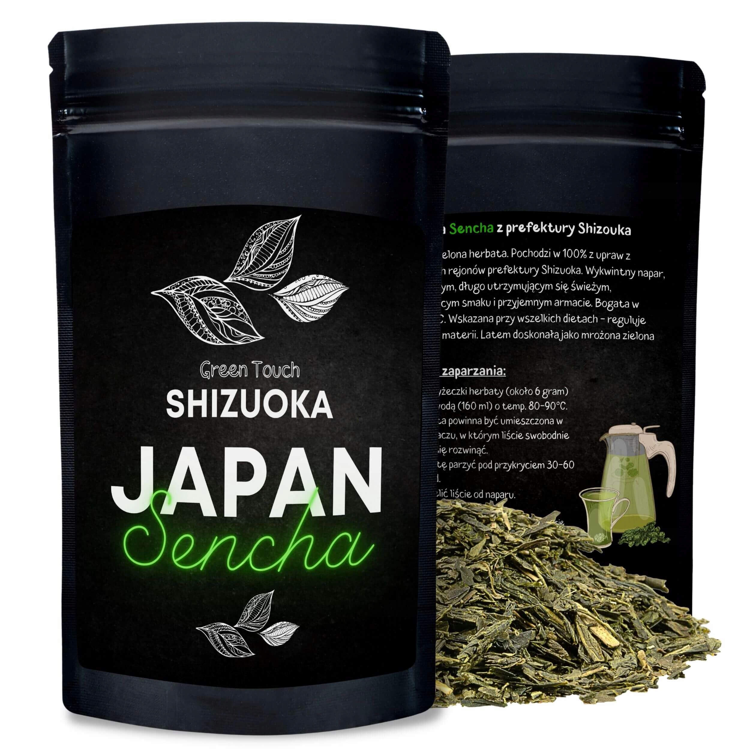 Herbata zielona japońska SENCHA Shizouka 100 g (5905342109839) • Cena ... Herbata zielona japońska SENCHA Shizouka 100 g (5905342109839) • Cena ...