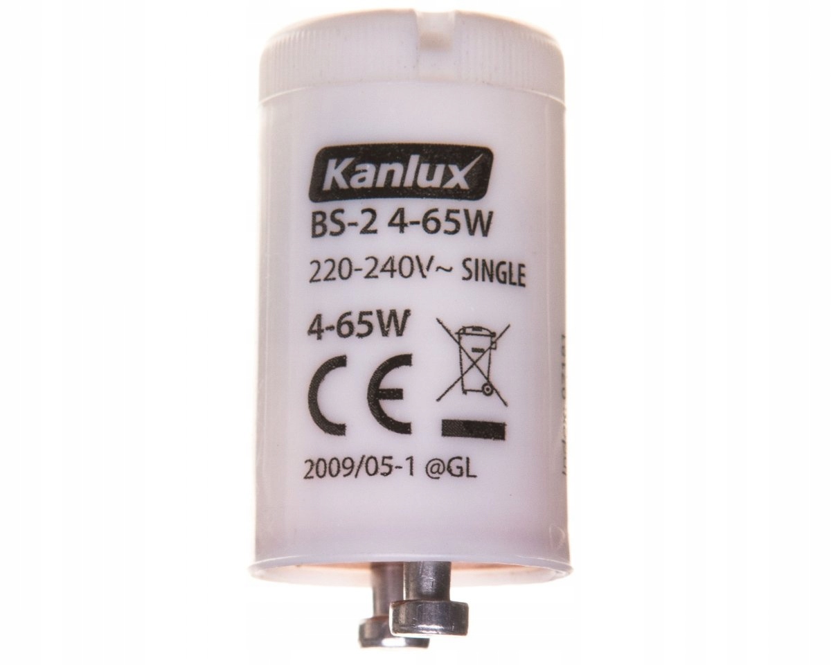 Zapłonnik do świetlówek Kanlux BS-2 4-65W (5905339071811) • Cena ...