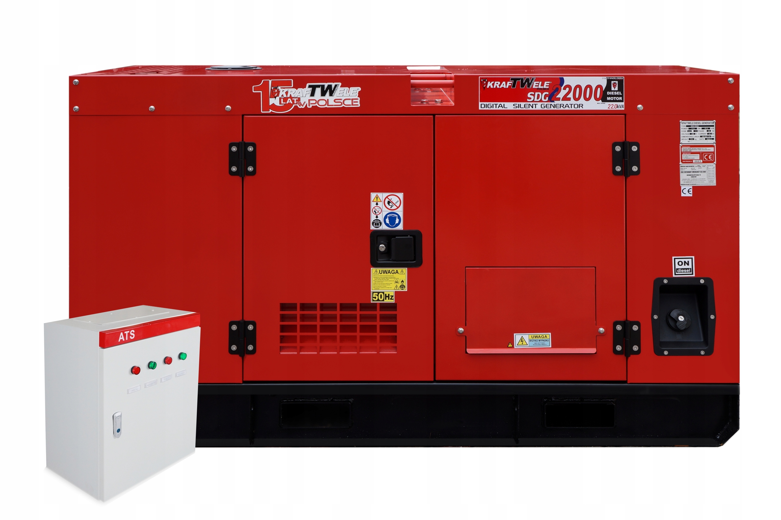 AGREGAT GENERATOR PRĄDOTWÓRCZY WYCISZONY 22kVA ATS (5906335001017 ...