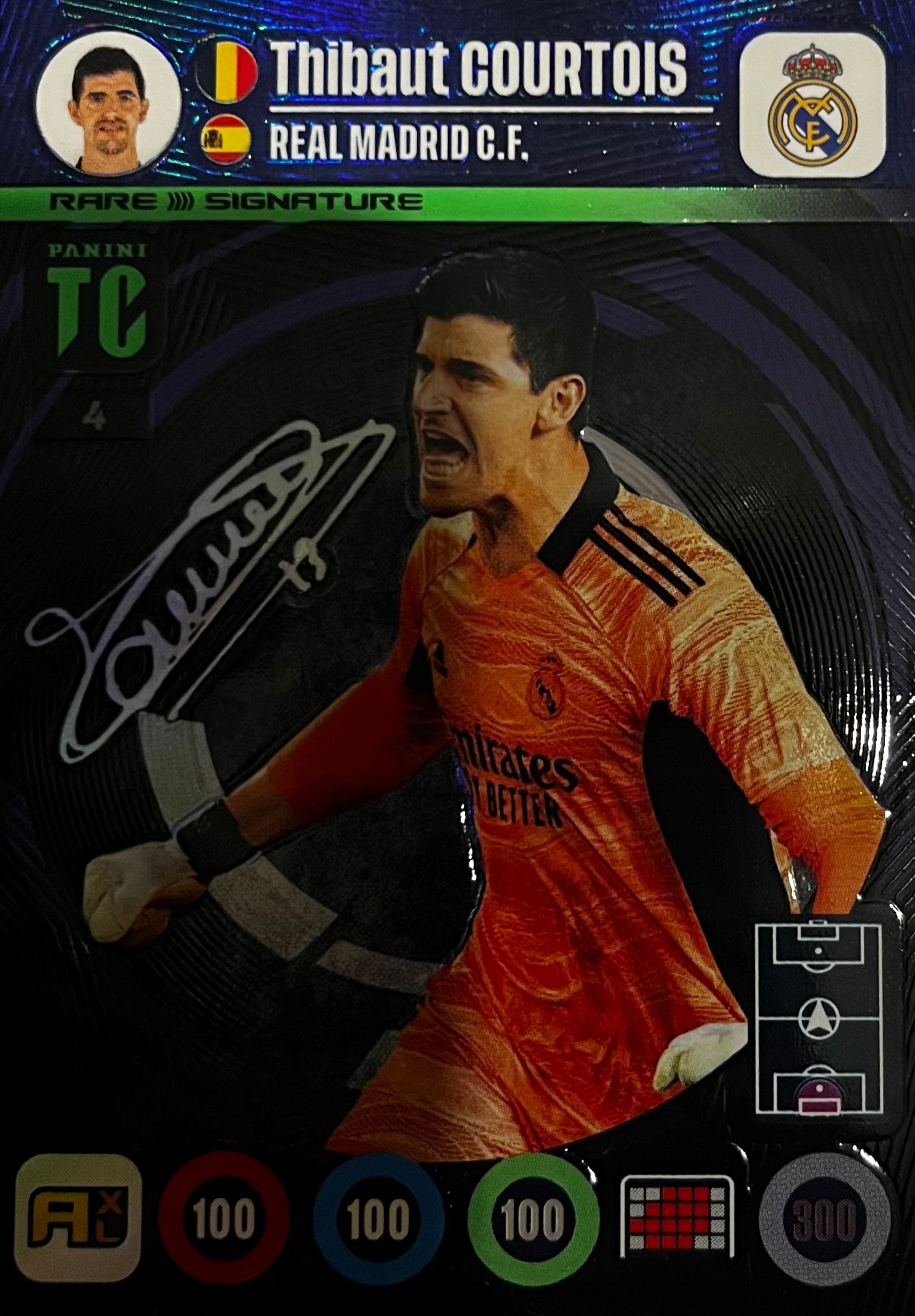 Panini Top Class RARE Signature 4 Thibaut Courtois - porównaj ceny ...