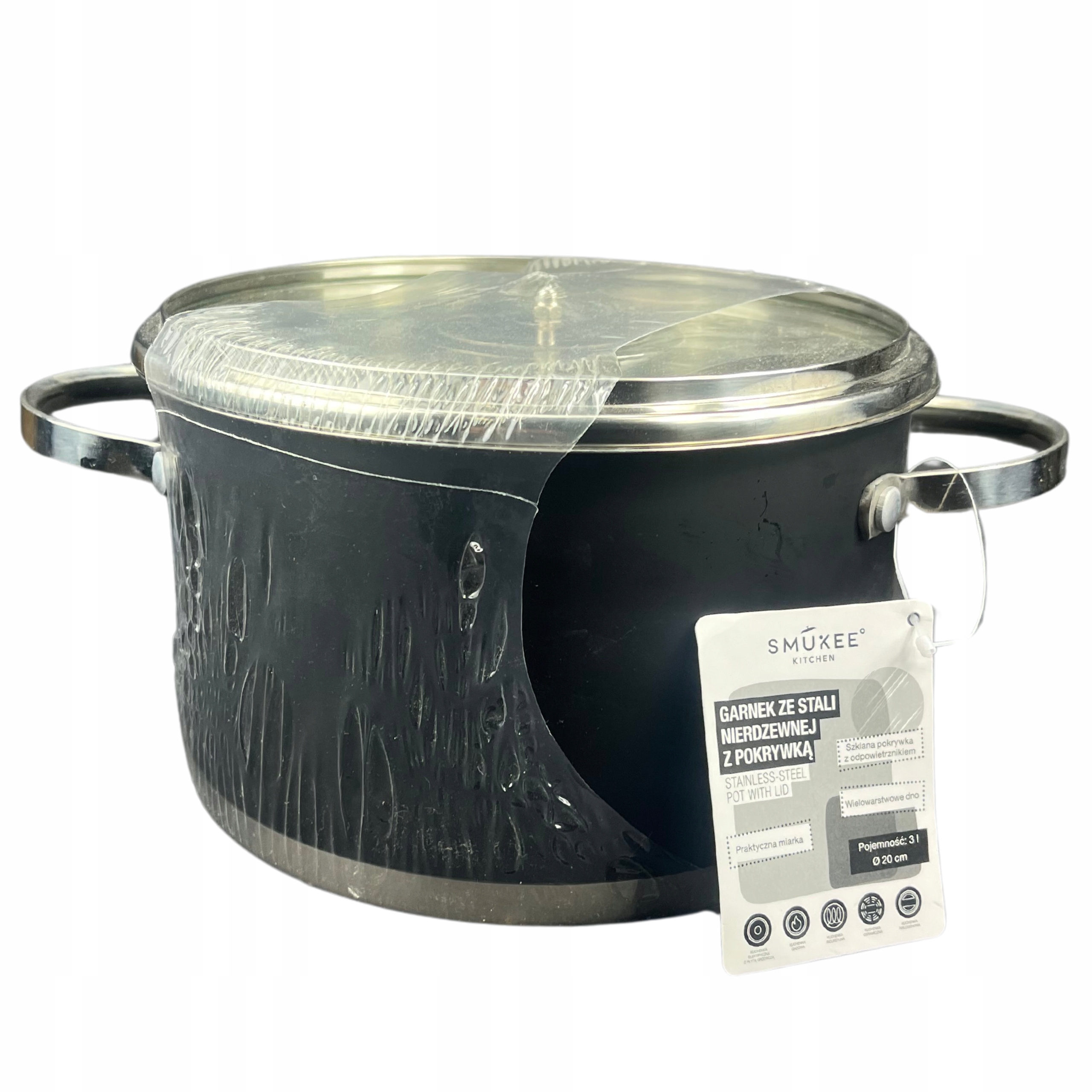 Garnek tradycyjny Smukee 3 l (5906112282158) • Cena, Opinie • Garnki ...