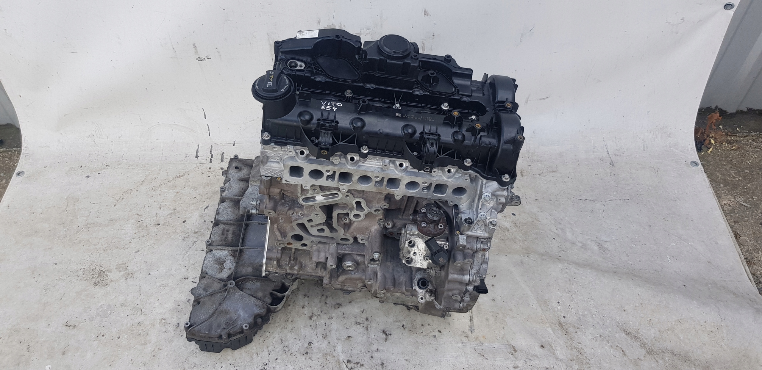 MERCEDES VITO V447 2.0 D SILNIK KOMPLETNY 654 920 za 18000.00PLN z ...