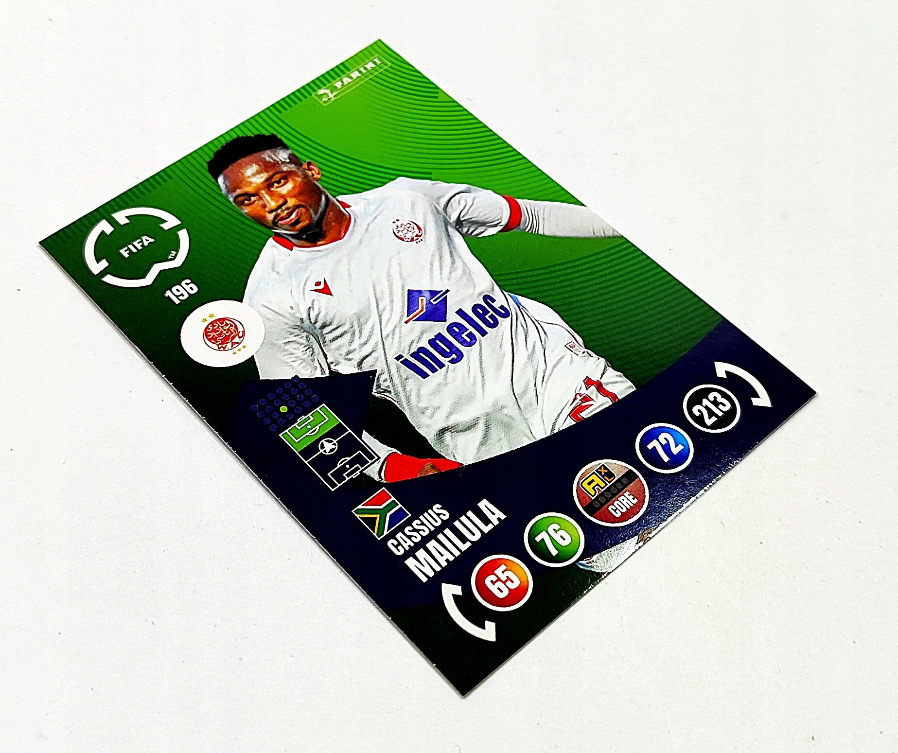 KARTA. FIFA ADRENALYN XL 2025. Č. 196: CASSIUS MAILULA, • Ceny, Recenze ...