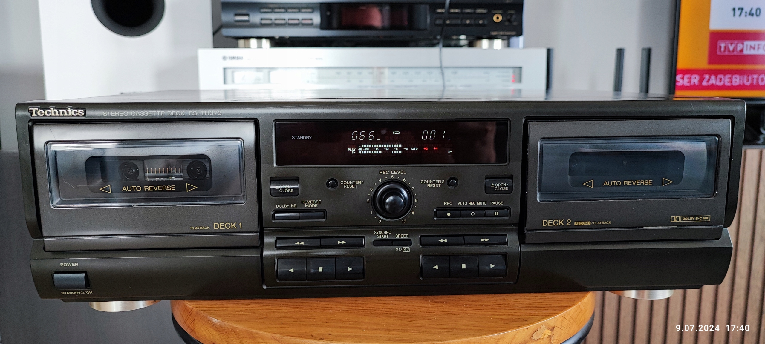 Technics Magnetofon Dwukasetowy - Niska cena na Allegro.pl