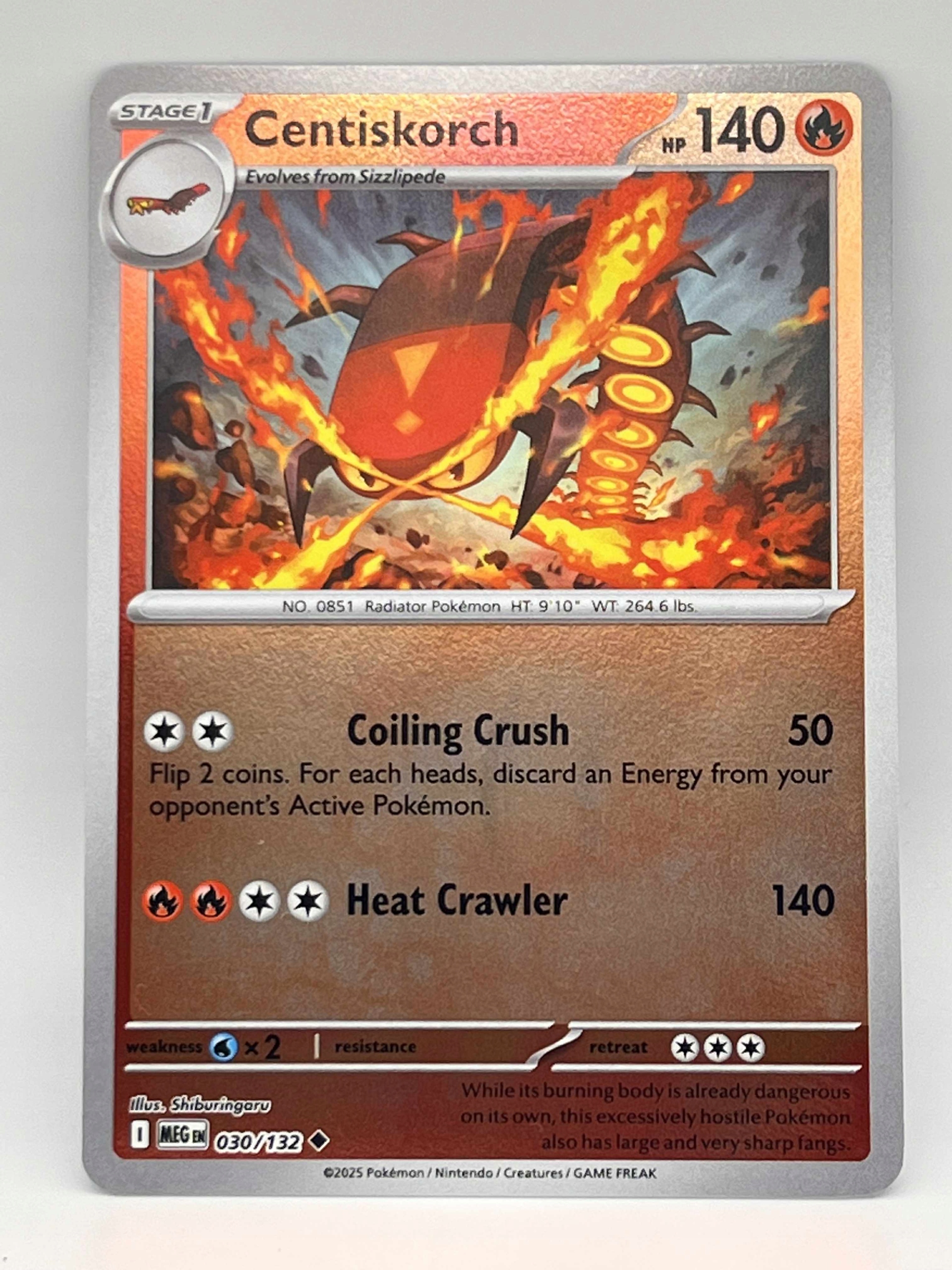 Karty Pokemon TCG Mega Evolution (MEG 030) Centiskorch (R) - Stan: Nowy ...