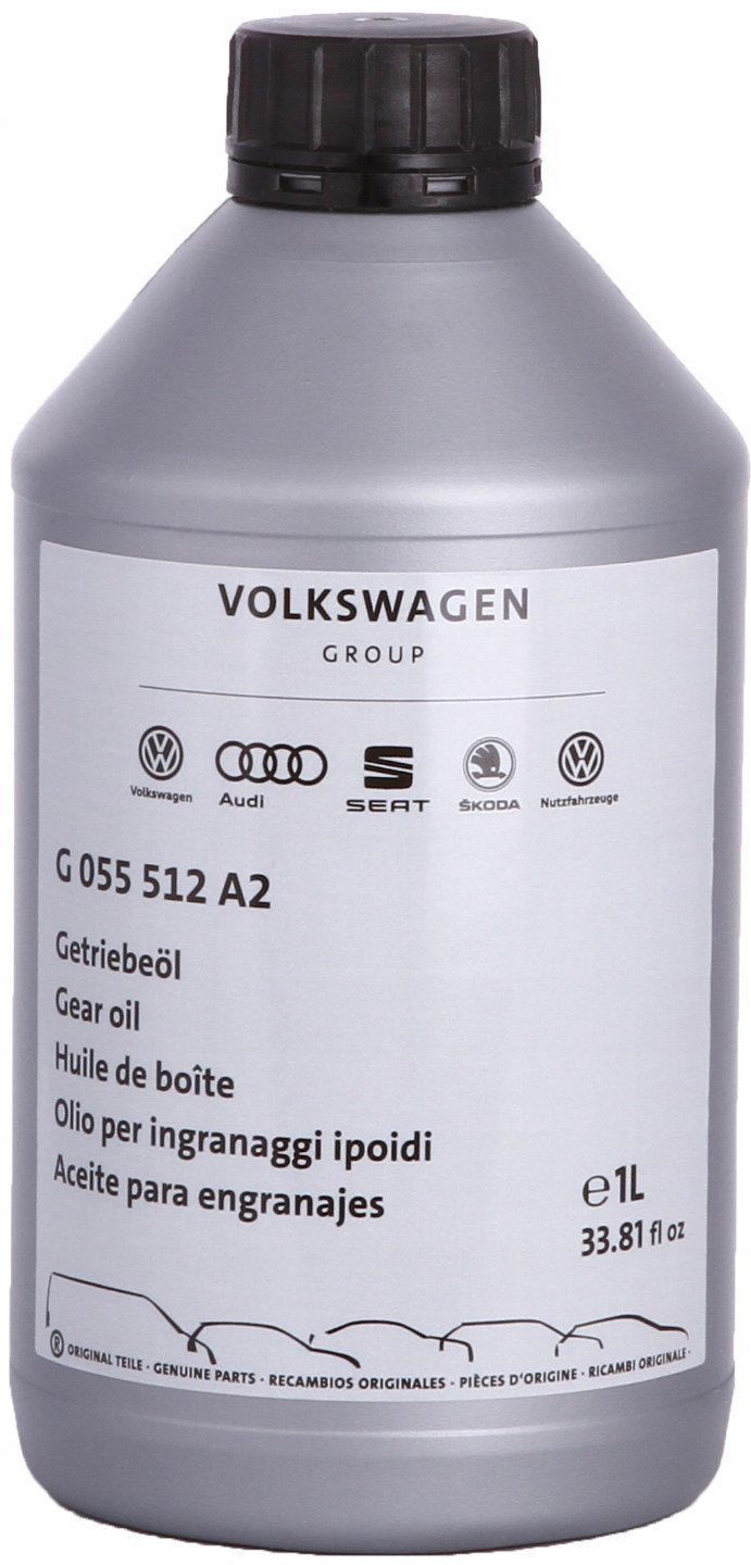 OLEJ PRZEKŁADNIOWY MANUAL 1L VW AG G055512A2 (OE) za 132.16PLN z ...