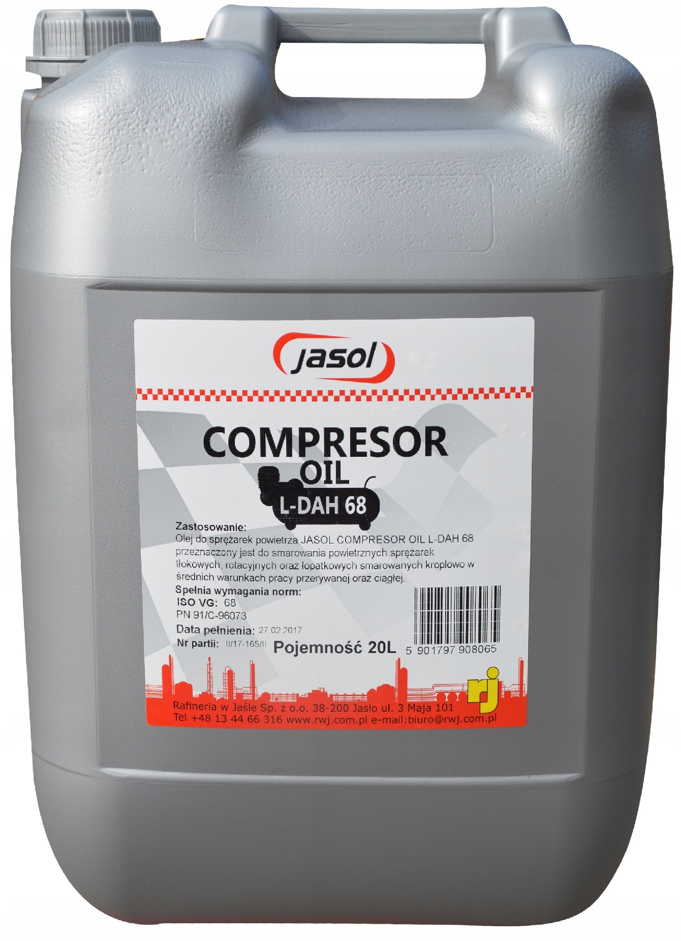 Olej do Kompresora L-DAH 46 20L 5901797908065 za 300.22PLN z ...