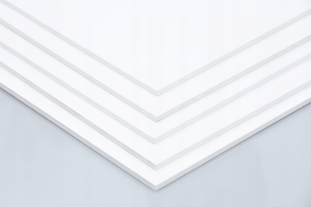 Płyta PCV Spienione 4mm NA WYMIAR biała PVC PCW m2 (PCV Spienione 4mm ...
