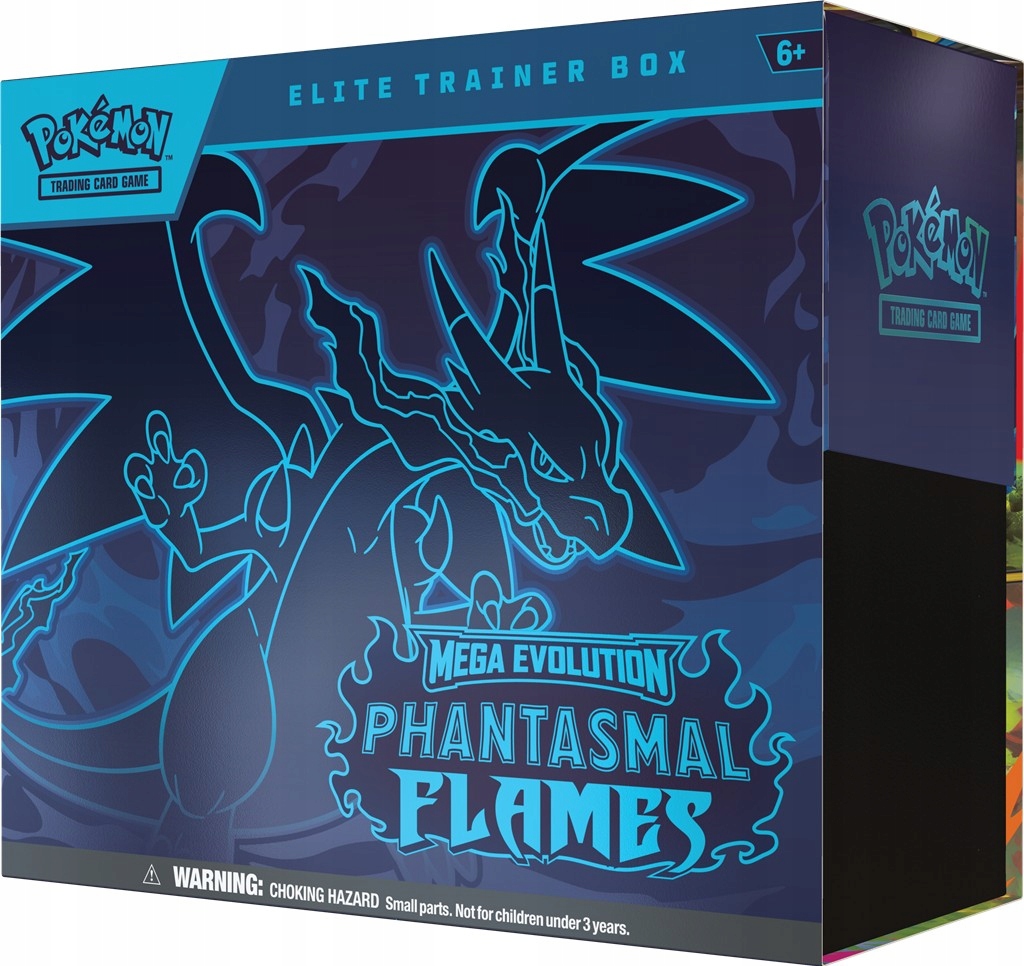 Pokémon TCG: Mega Evolution - Phantasmal Flames - Elite Trainer Box - Stan: Nowy 350.00PLN ...
