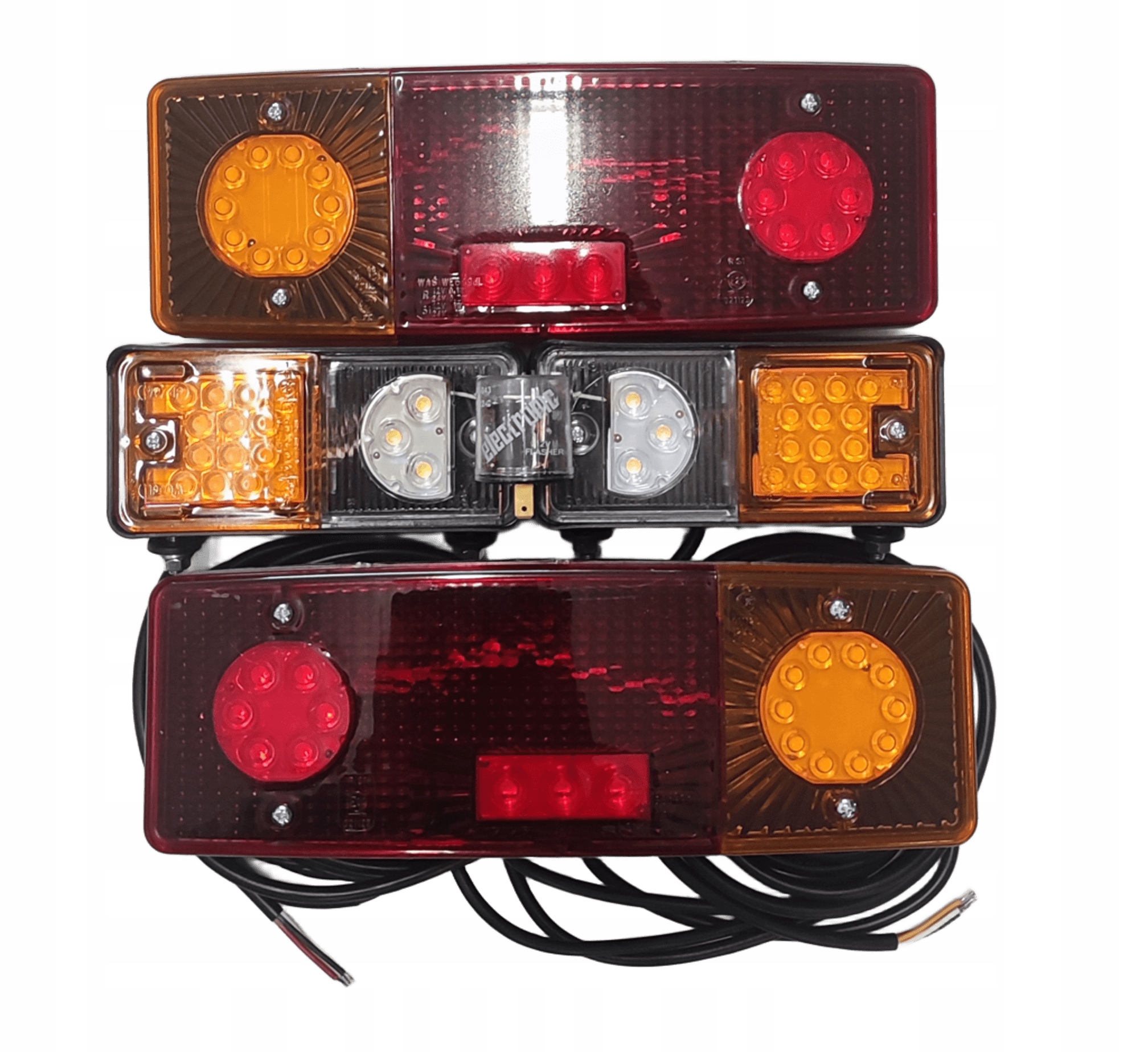 ZESTAW LAMP LEDOWYCH Z PRZERYWACZEM DO LEDÓW C-360 POLSKI • Cena ...