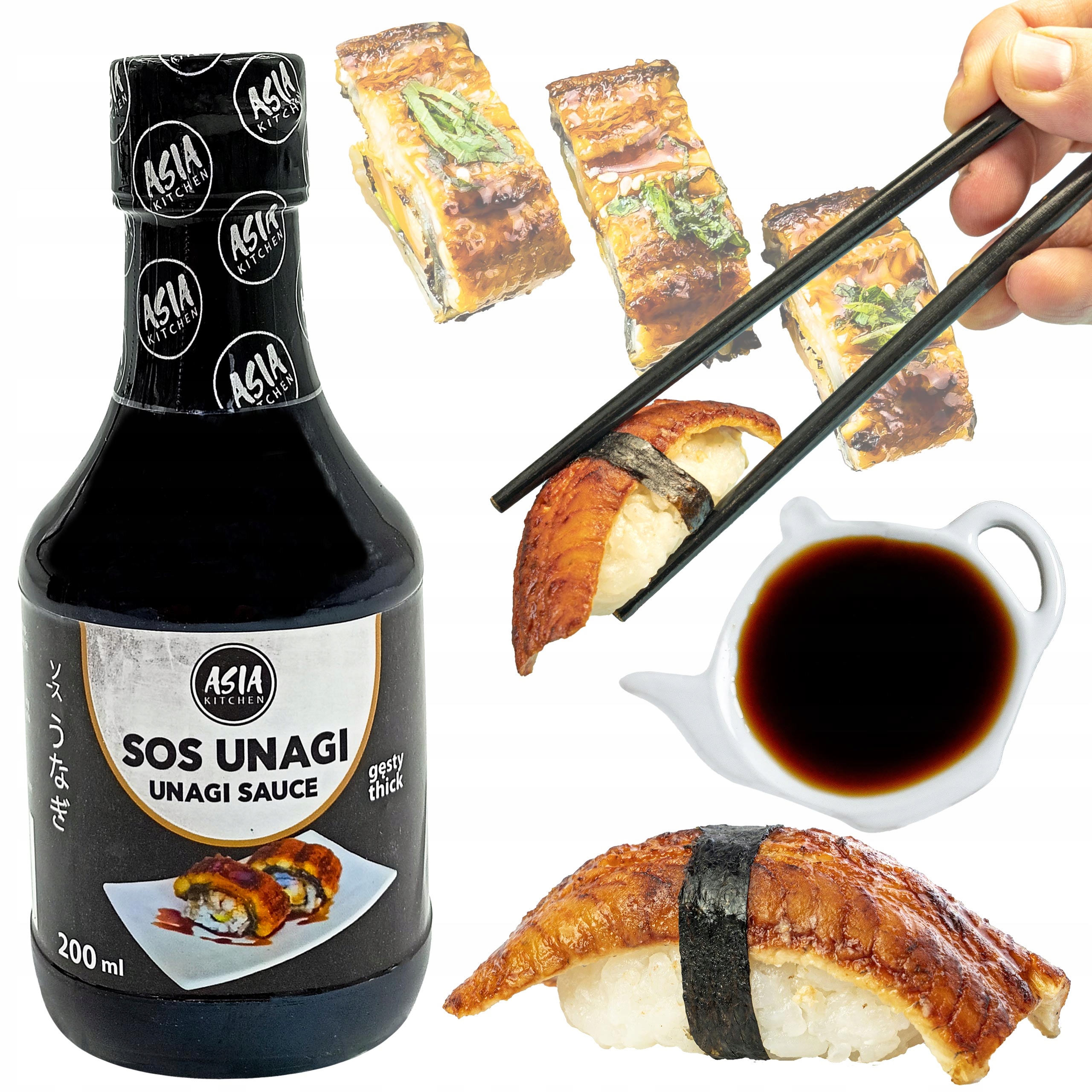 Sos unagi 200ml ASIA KITCHEN (5903796783339) • Cena, Opinie • Kuchnie ...