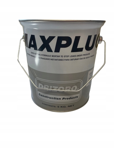 Szybkowiążąca bezskurczowa zaprawa hydrauliczna Drizoro MAXPLUG 5kg ...