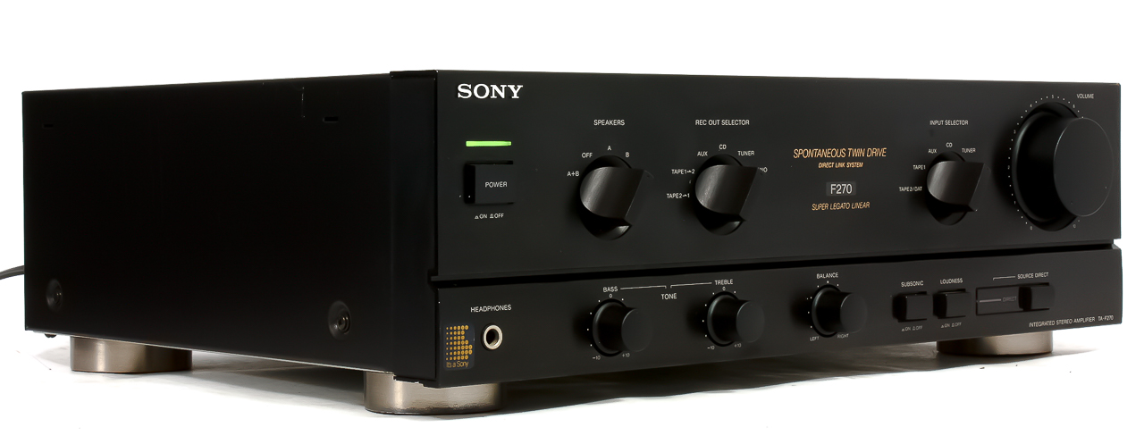 SONY TA-F270 REWELACYJNY WZMACNIACZ STEREO - Sklep, Opinie, Cena w Allegro
