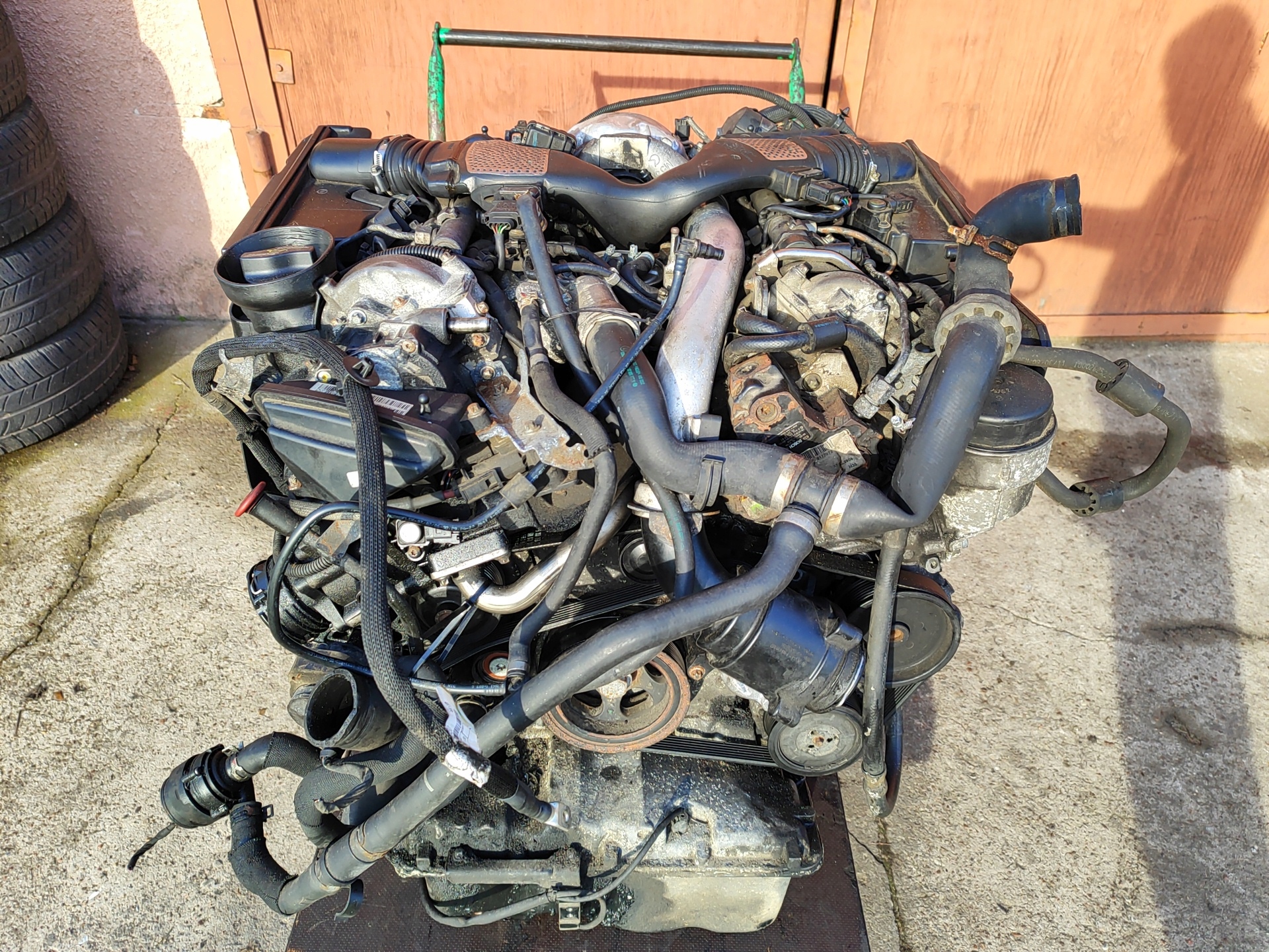 Mercedes R W251 ML W164 GL X164 3.0 CDI V6 silnik kompletny OM642.950 ...