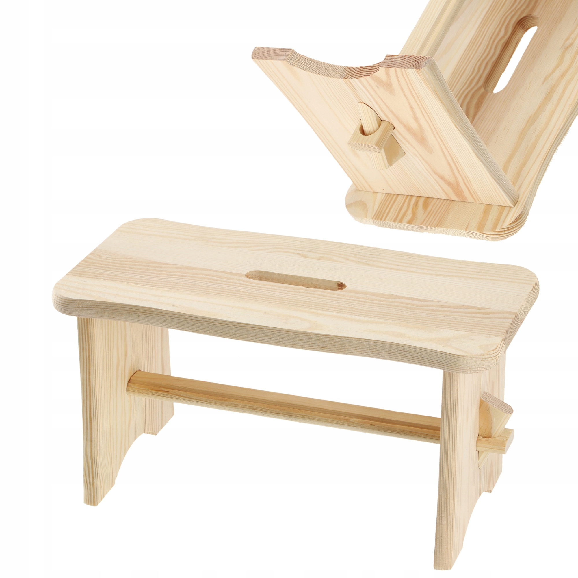 Taboret Kadax sosna 20 cm (5903699443033) • Cena, Opinie • Stołki i ...