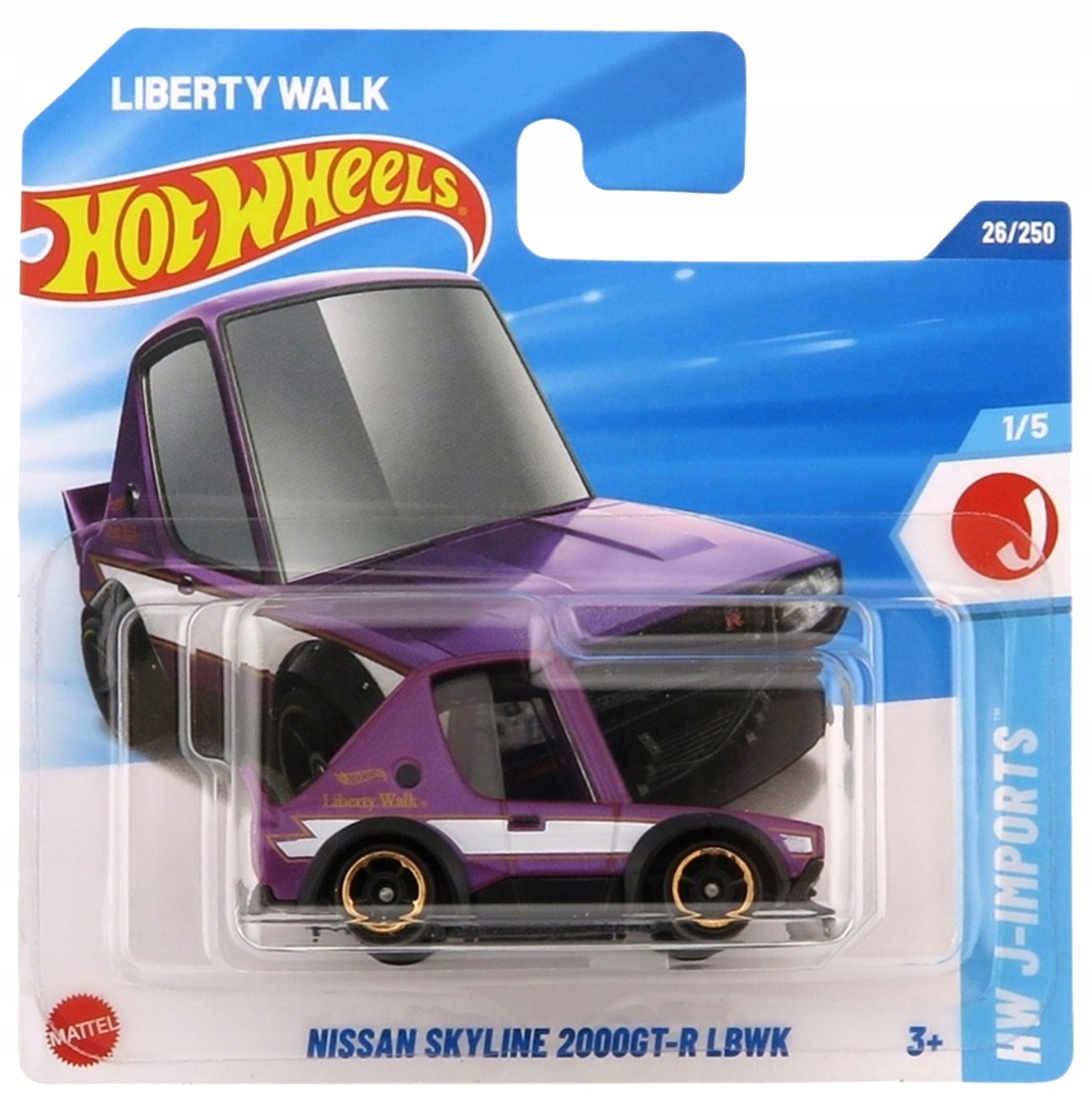 NISSAN SKYLINE 2000GT-R LBWK autko LIBERTY WALK HOT WHEELS seria 2025 • Cena, Opinie • Samochody ...