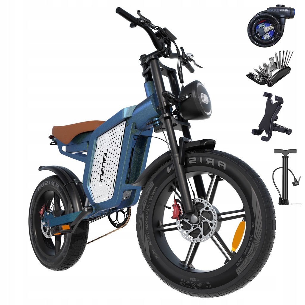 Elektrické horské vozidlo Jansno X60 1500W 48V 23AH 48KM/H 20" Pánské ...