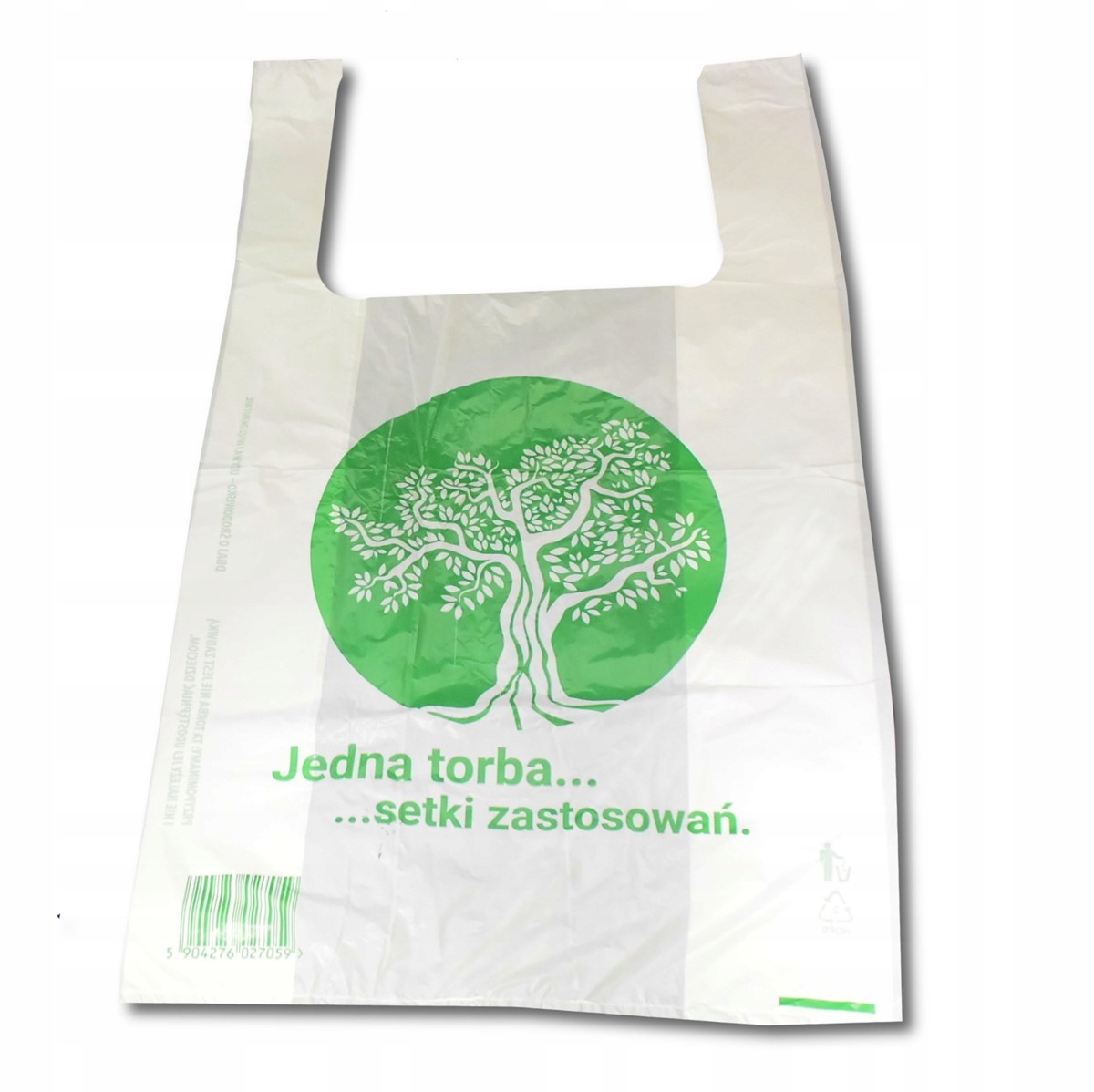 Reklamówka 30x55 HDPE 11 mic. OXODEGRADOWALNA • Cena, Opinie • Woreczki i torby foliowe ...