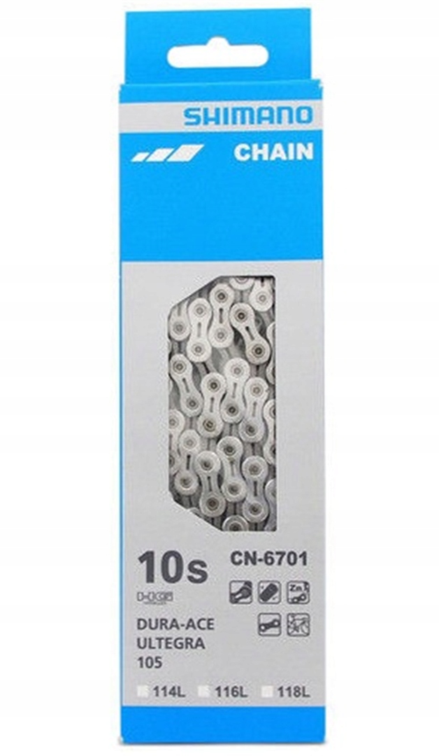 Łańcuch Shimano CN-6701 10 Dura-Ace Ultegra - 4524667414049 ...