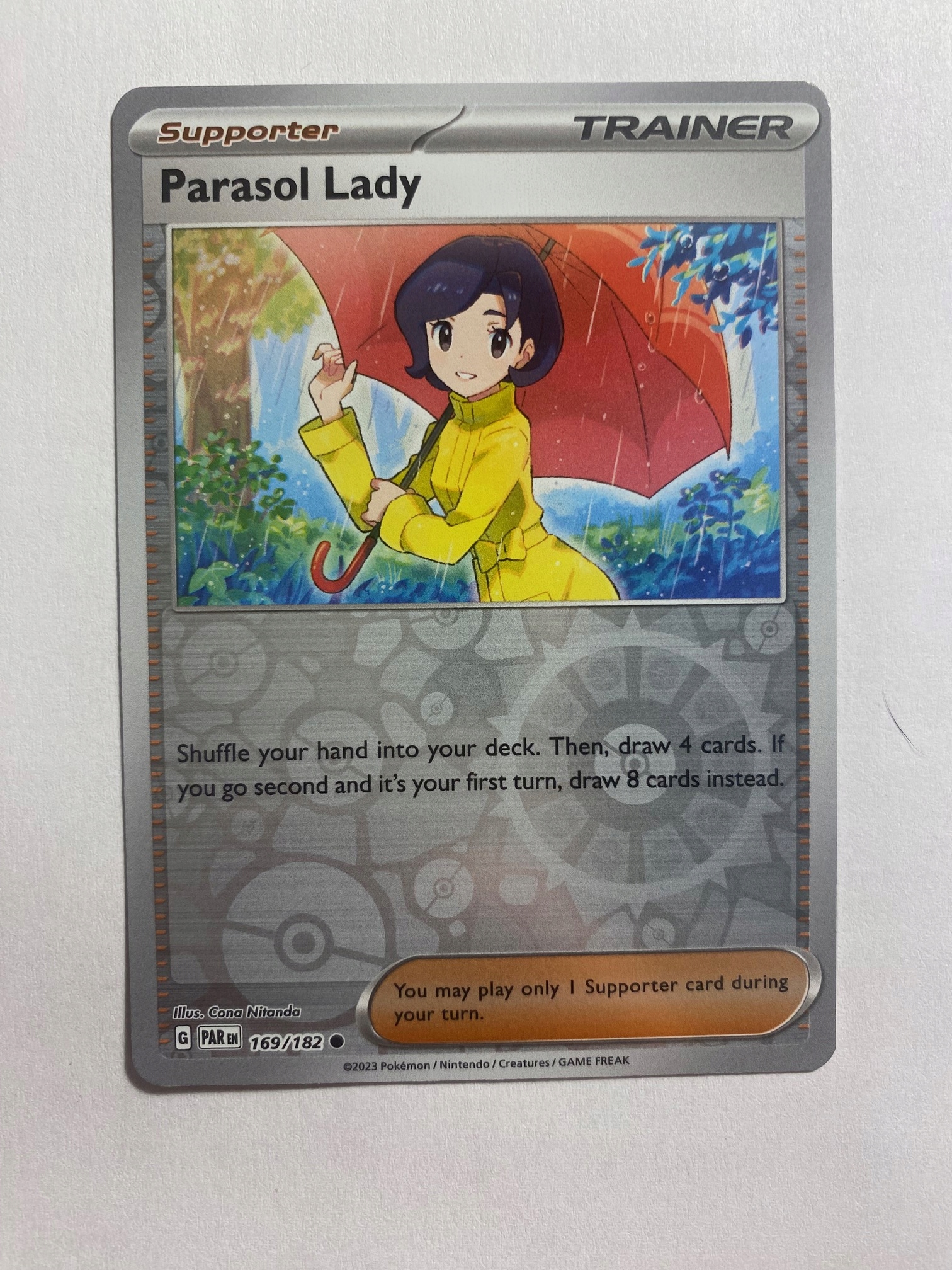 Pokemon Paradox RIft Reverse 169/182 Parasol Lady - Stan: nowy 2,50 zł ...