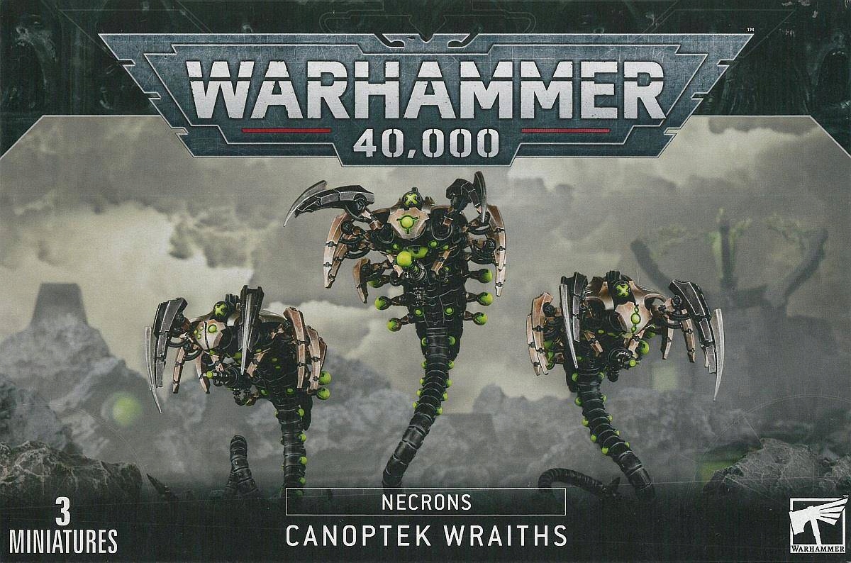 Warhammer 40000 Necrons Canoptek Wraiths 3 miniaturki Games Workshop ...