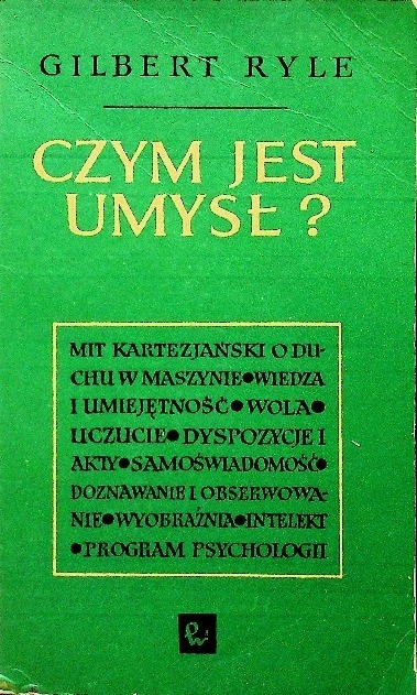 Czym jest umysł Gilbert Ryle • Cena, Opinie - Allegro