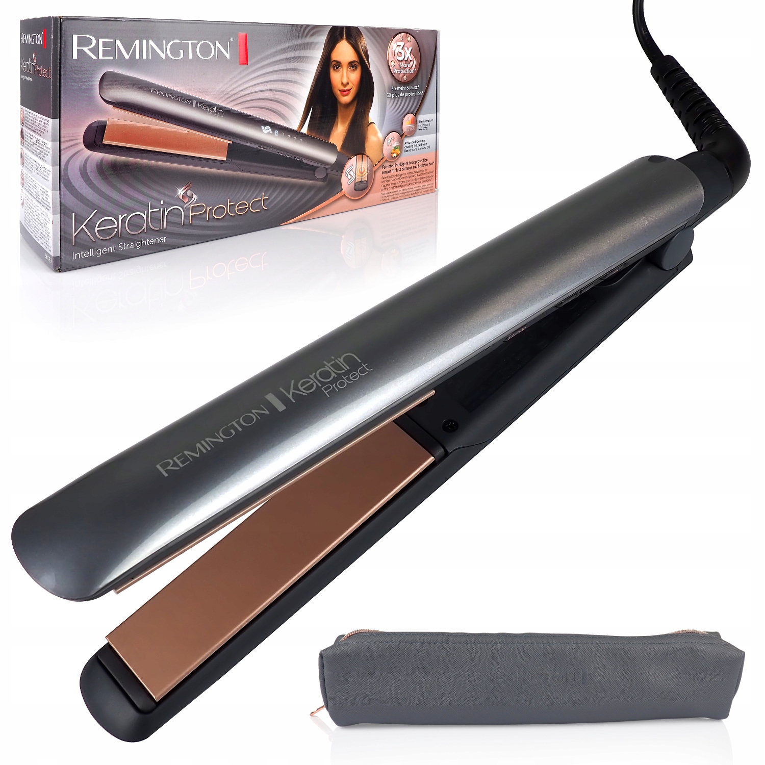 PROSTOWNICA WŁOSÓW REMINGTON S8598 Keratin Protect - Sklep, Opinie ... PROSTOWNICA WŁOSÓW REMINGTON S8598 Keratin Protect - Sklep, Opinie ...