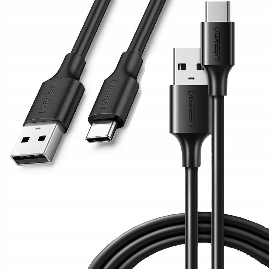 Kabel Ugreen USB - USB typ C 2 m czarny - Sklep, Opinie, Cena w Allegro