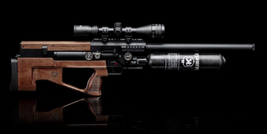 Wiatrówka PCP KalibrGun Springbok W Semi-Auto kaliber 5,5 mm lufa ...