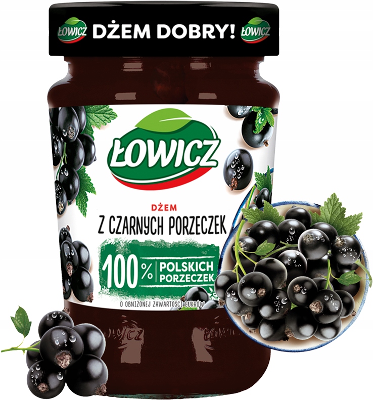 Łowicz Lekvár Feketeribizli 280g za 890.00HUF-ért - Allegro