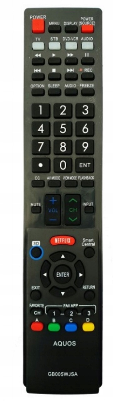 Pilot Sharp Aquos GB005WJSA PRC do TV Sharp - Sklep, Opinie, Cena w Allegro