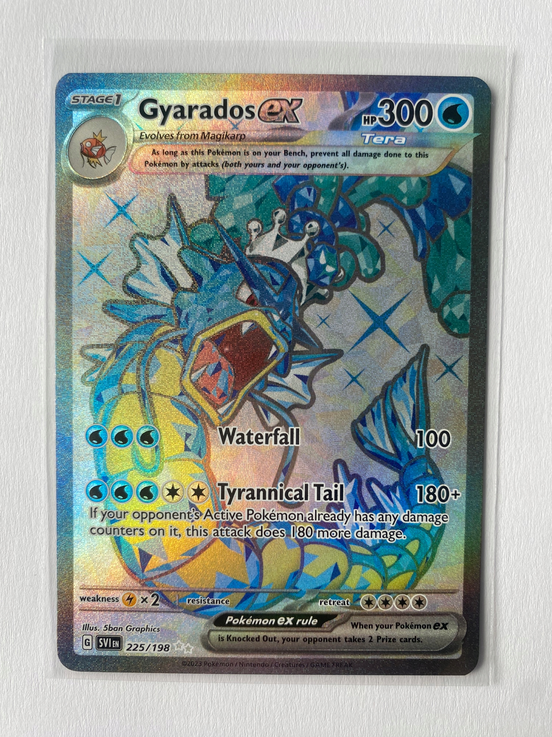 Karta Pokemon: Gyarados ex (SVI 225) / Scarlet & Violet za 276.00CZK ...