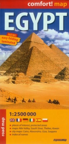 Egipt Expressmap - Mapy, atlasy, plany miast - Książki | Allegro