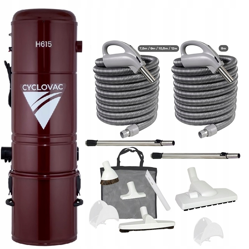 CycloVac H615 + Zestaw OPTIMA x 2 z wężami 9m+ 12m • Cena, Opinie ...