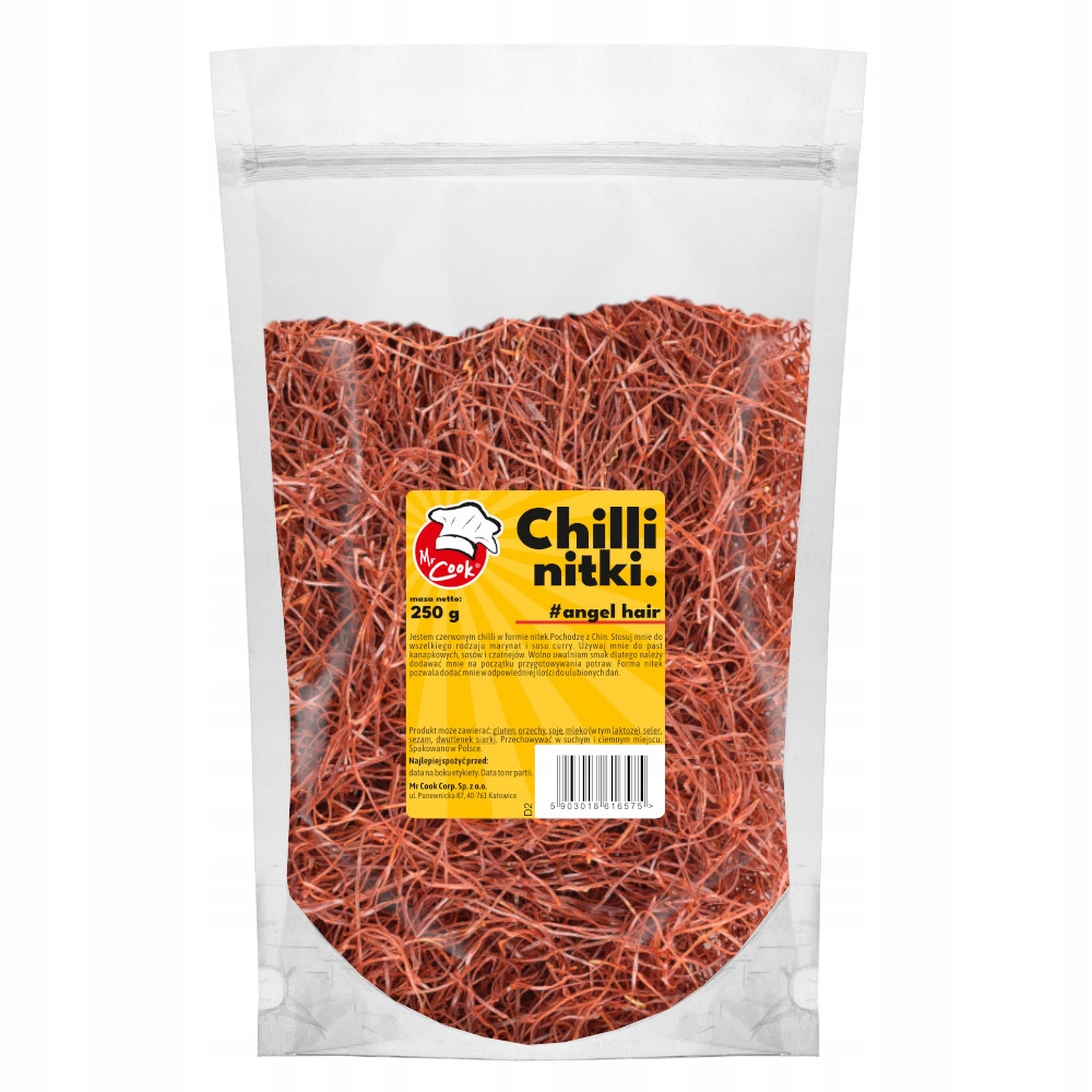 Chilli Nitki 250g Angel Hair Do Dekoracji Chili (5903018616575) • Cena ...
