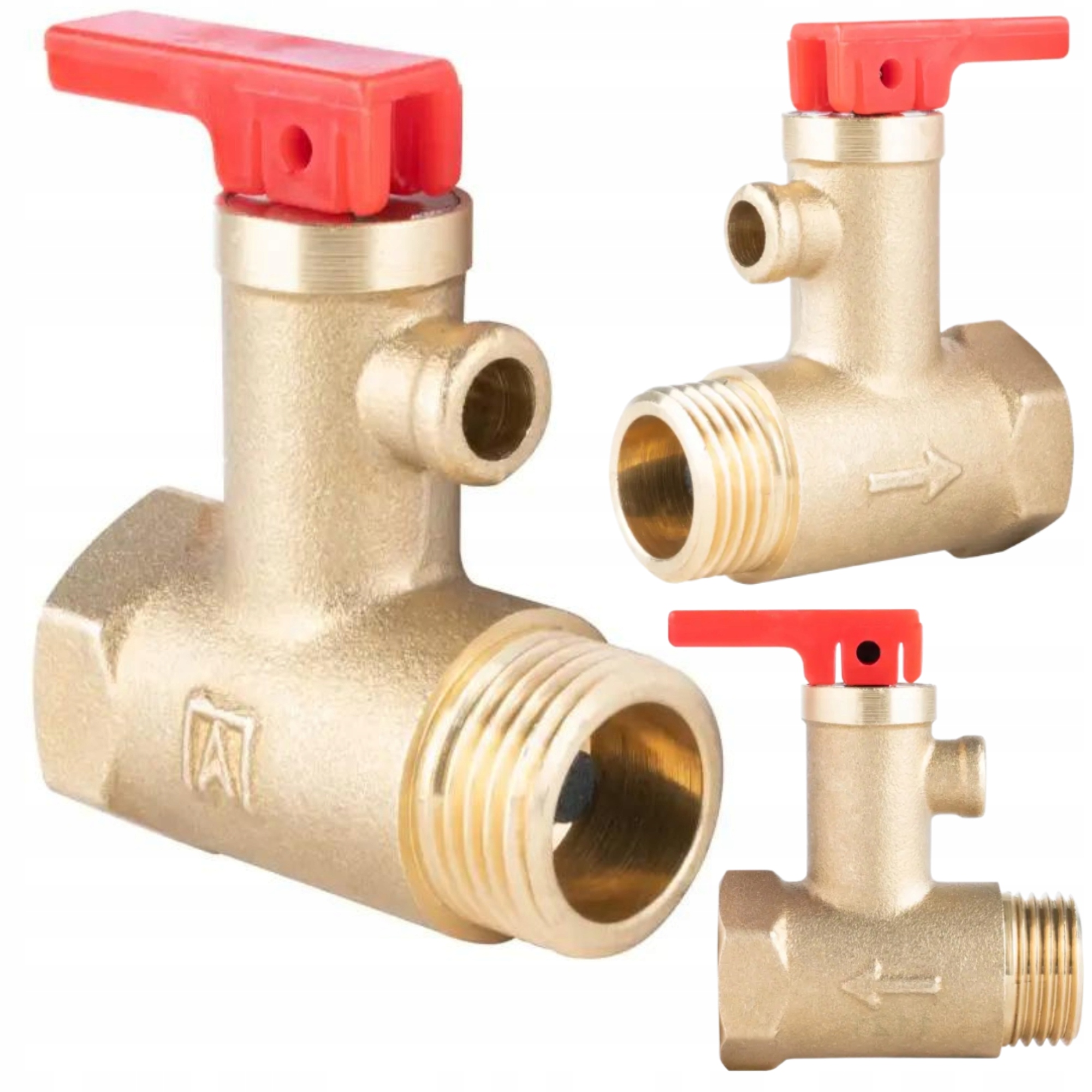 ZAWÓR BEZPIECZEŃSTWA DO PODGRZEWACZA WODY ZWROTNY AF4 1/2"6,7BAR ZB-4 ...