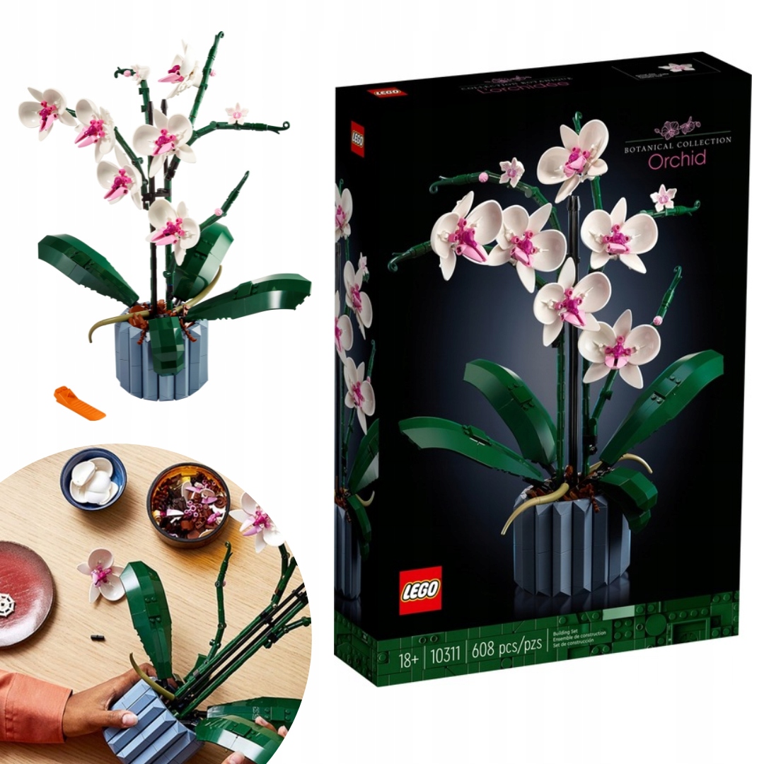 LEGO CREATOR EXPERT ORCHIDEA BUKIET KWIAT STORCZYK (5702017224336 ...