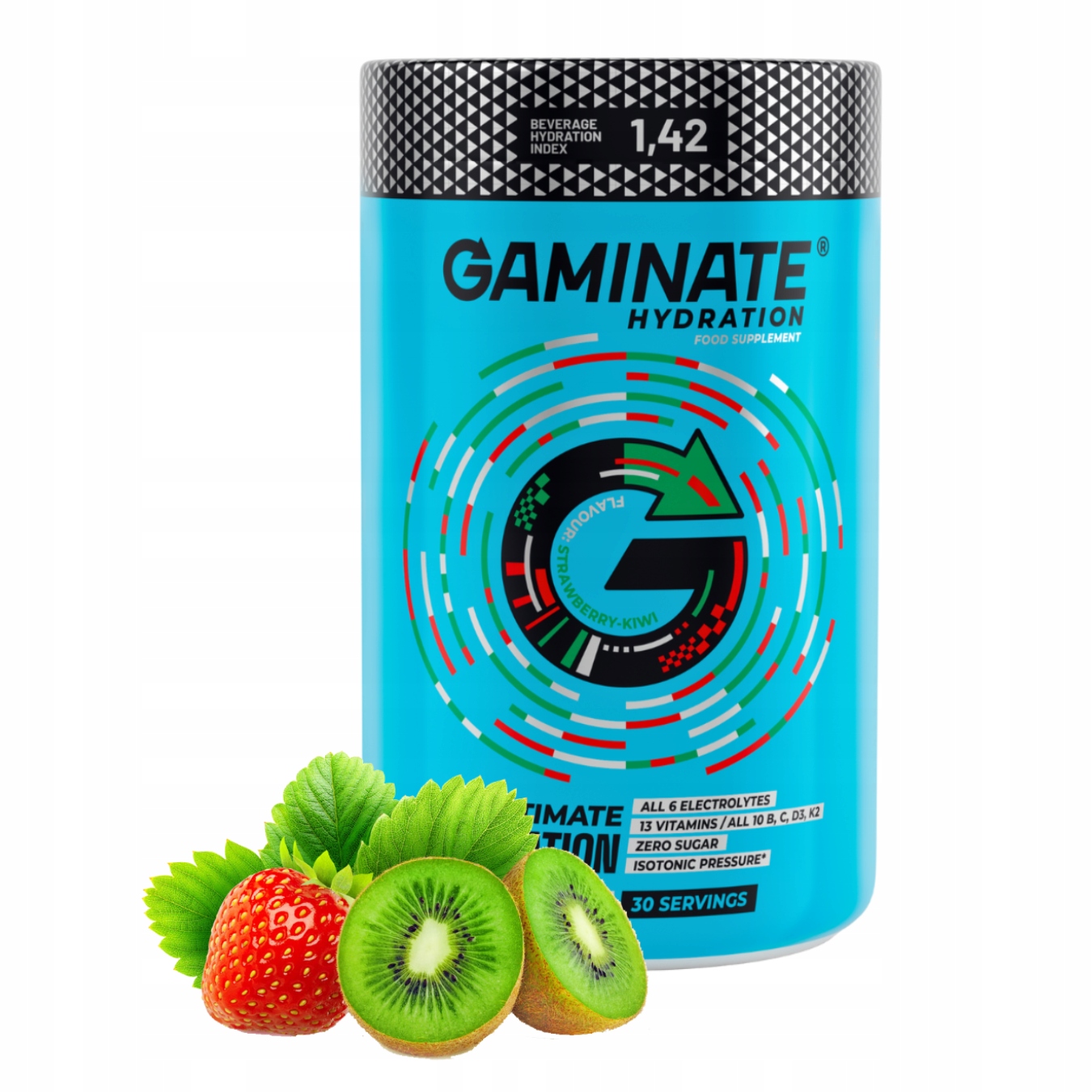 Gaminate Hydration KIWI-TRUSKAWKA pierwszy izotonik w proszku bez cukru ...
