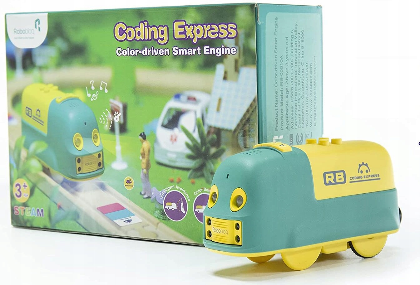 Robobloq Coding Express - Robot Train Bez Kolejí - Nízká cena na Allegro