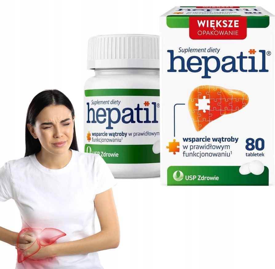 Hepatil 80 tabletek – wątroba i metabolizm – USP Zdrowie (5904569251734 ...