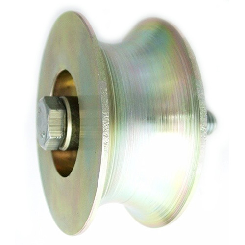 ROLKA JEZDNA fi.89mm 1 cal NA RURĘ DO BRAM (5903636551937) • Cena ...