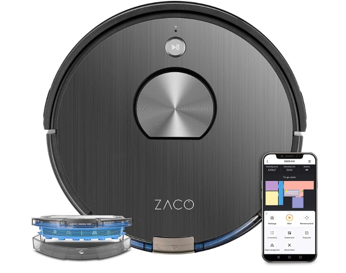 Robot sprzątający Zaco Robot A10 czarny - Sklep, Opinie, Cena w Allegro