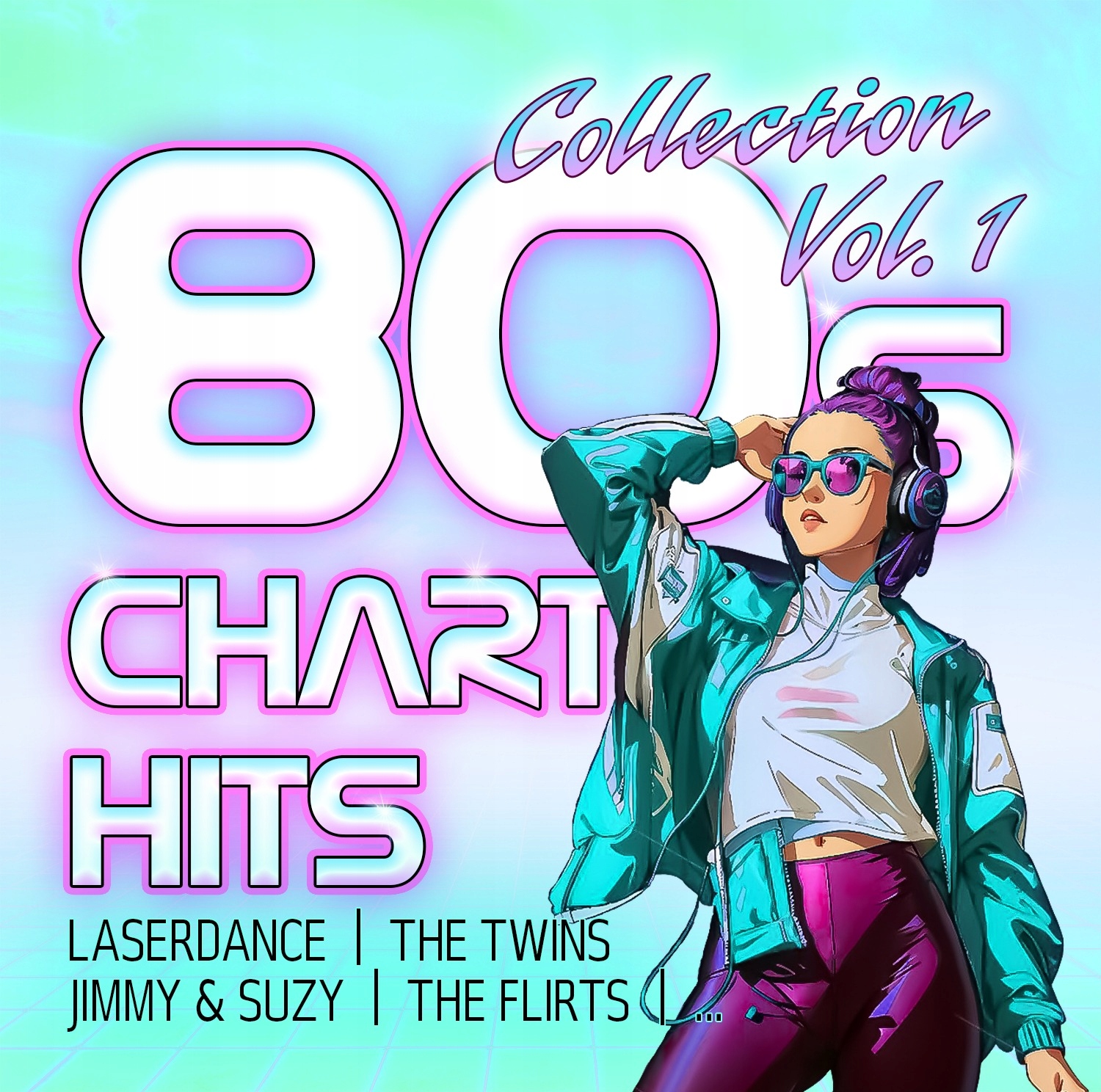 80s Chart Hits Collection Vol.1 CD The Flirts Laserdance The Twins ...