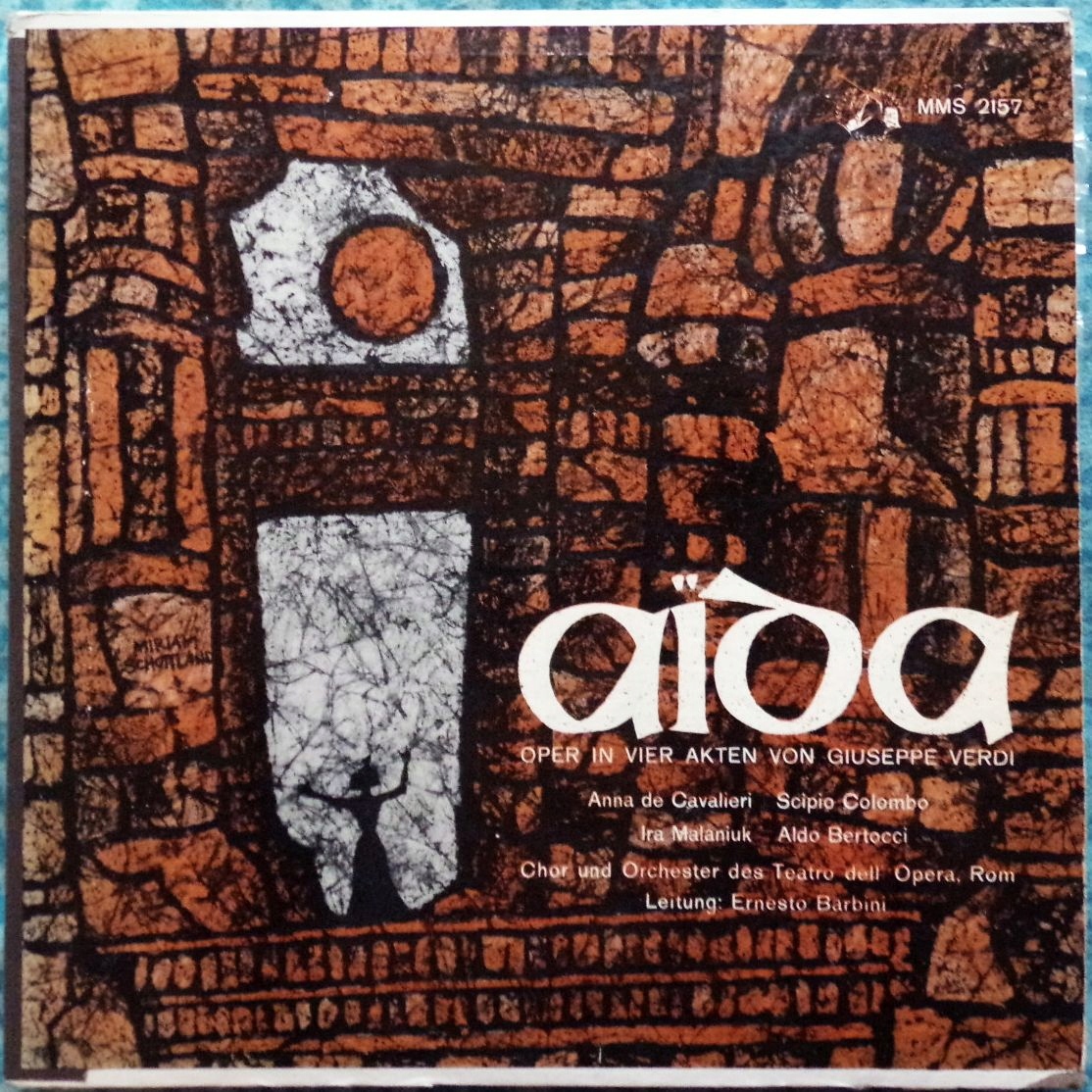 Giuseppe Verdi – Aida - Anna de Cavalieri, Scipio Colombo, Ira Malaniuk ...