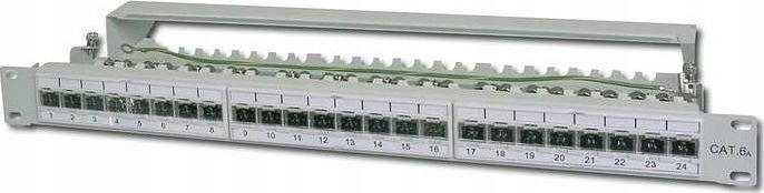 Patch panel Digitus DN-91624S-EA-B 24 porty - porównaj ceny - Allegro.pl