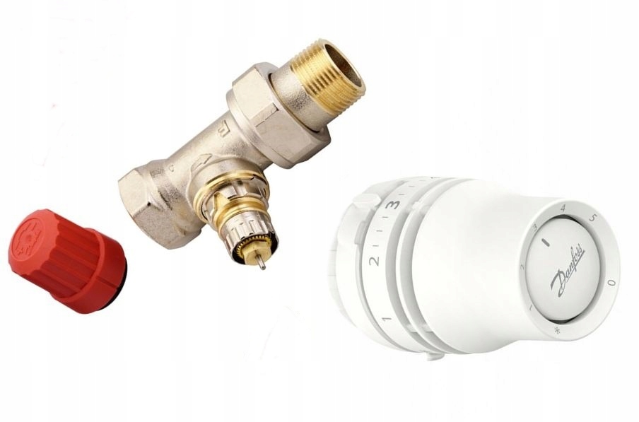 DANFOSS zawór PROSTY 1/2 RA-N + Głowica Danfoss Redia Danfoss RA click • Cena, Opinie • Głowice ...